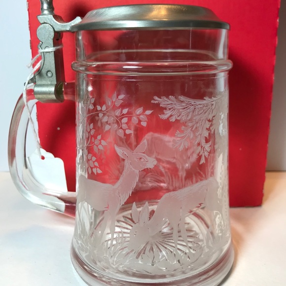 Dining | Antique German Beer Stein Pewter Lid | Poshmark